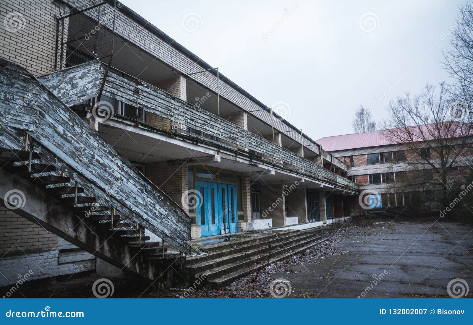 Abandoned Building, Soviet Union Architecture Stock Image - Image of ...