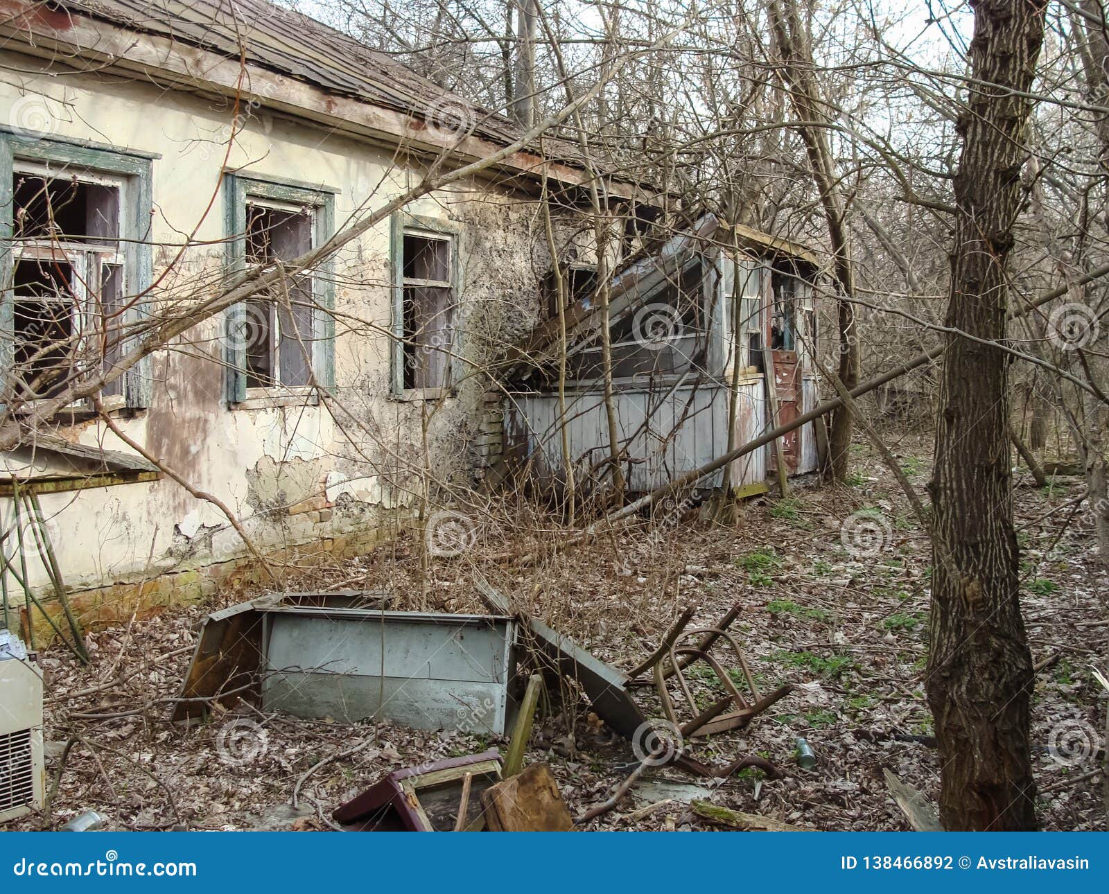 Abandoned Buildings and Objects As a Result of the Chernobyl Nuclear ...