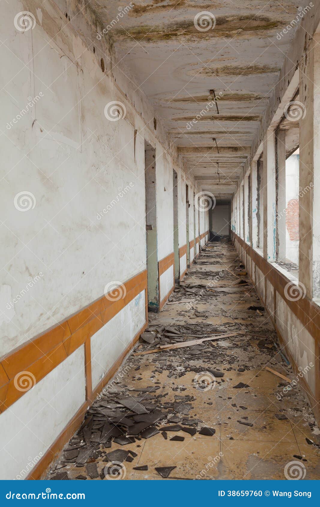 Abandoned buildings stock photo. Image of discarded, architecture ...