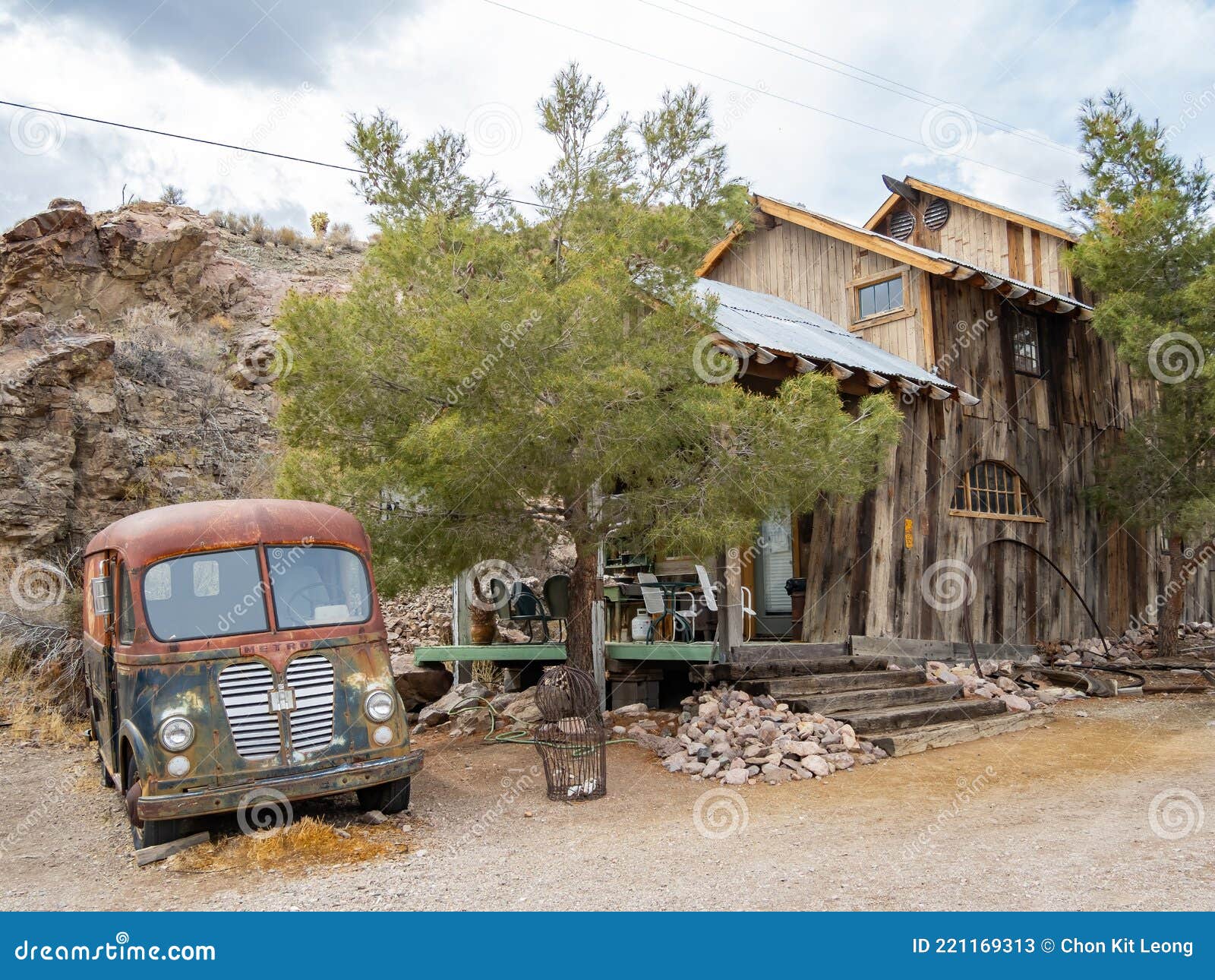 Nelson Ghost Town, Nevada, USA - 4 October, 2019: Abandoned Classic ...