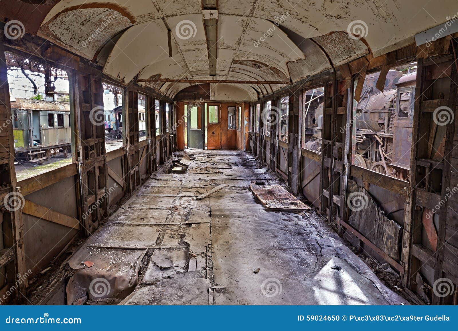 Abandoned Carriage stock photo. Image of abandoned, grungy - 59024650