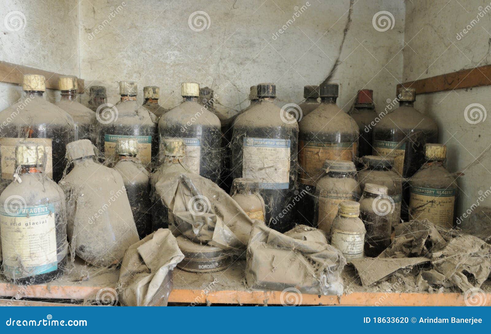 Abandoned chemical lab. editorial image. Image of injustice - 18633620