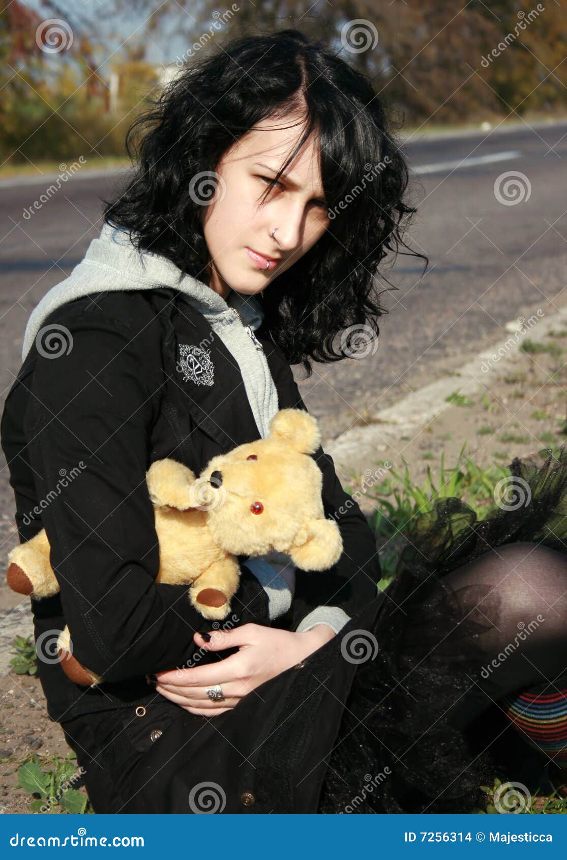 Abandoned child stock photo. Image of halloween, goth - 7256314