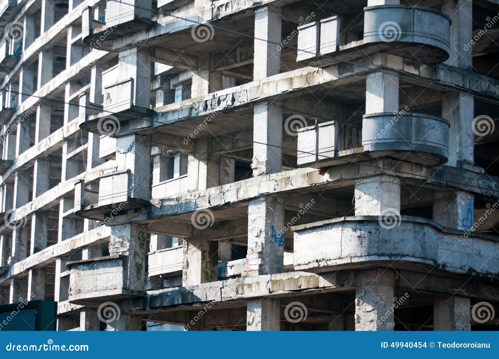 Abandoned Comunist Block Stock Photo | CartoonDealer.com #49940454