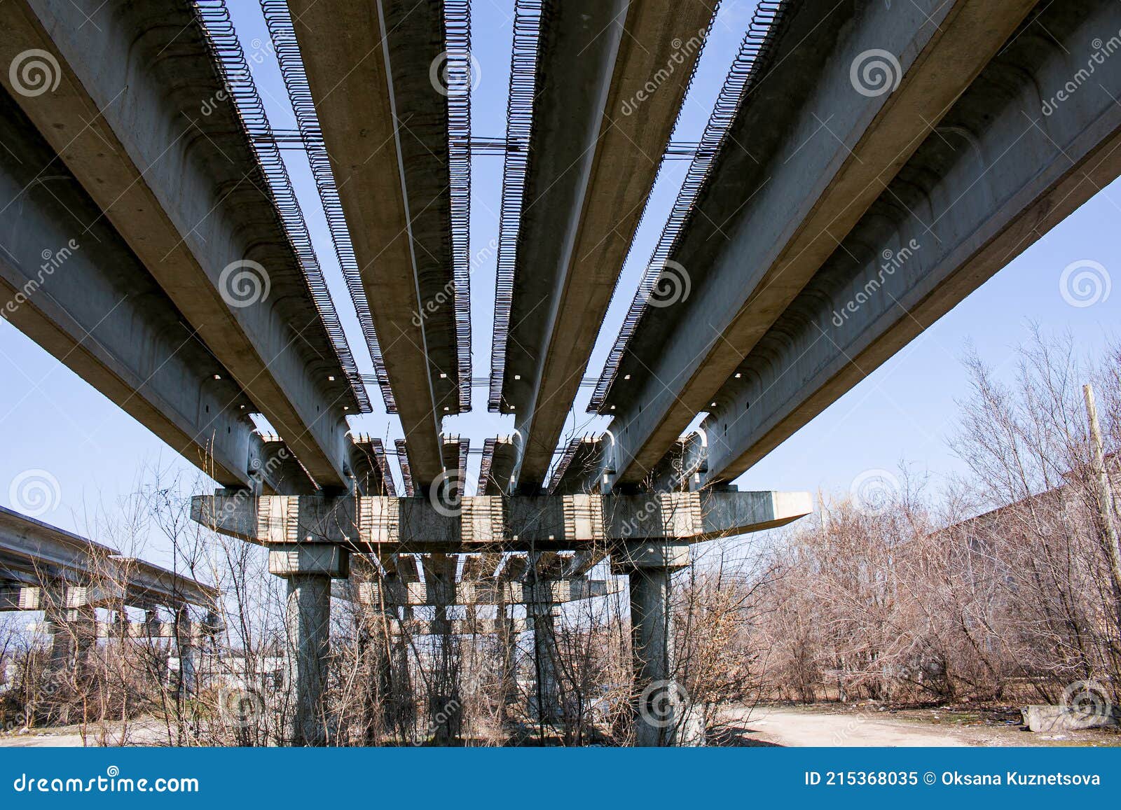 Under The Viaduct In City Stock Photography | CartoonDealer.com #38419874
