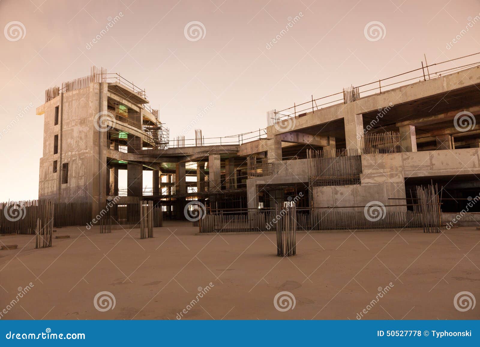 Abandoned Construction Site 2 Stock Images - 4,070 Photos
