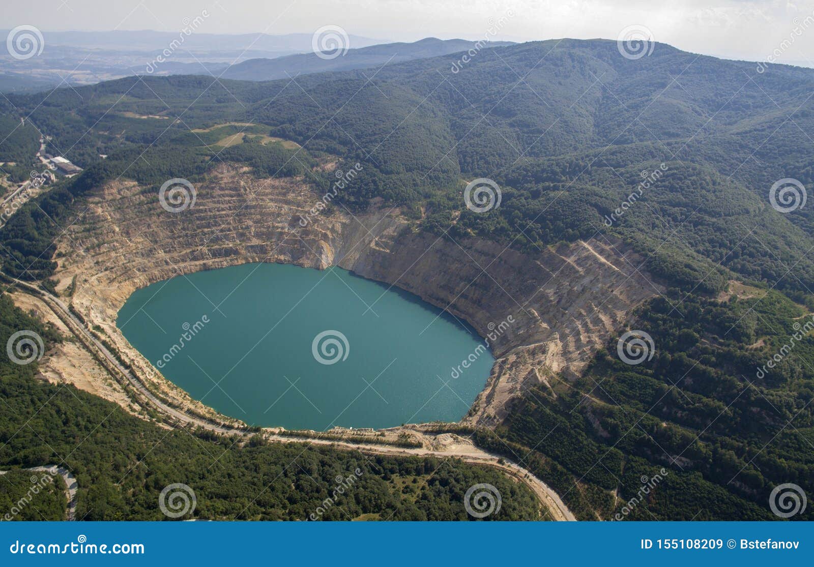 Abandoned copper mine stock image. Image of digging - 155108209