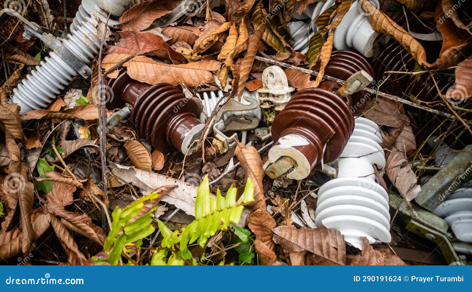Abandoned Damaged Electrical Equipment Waste Stock Photo - Image of ...