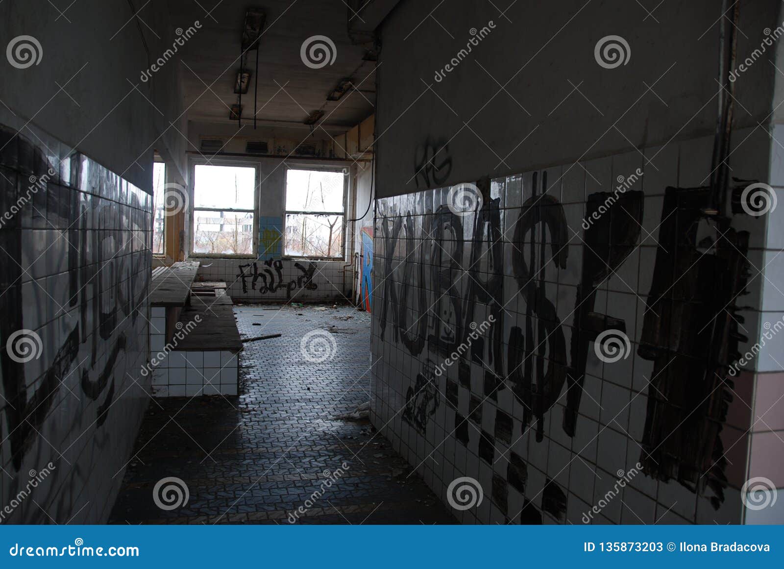 In Abandoned Decay Building Stock Image - Image of barracks, unfinished ...