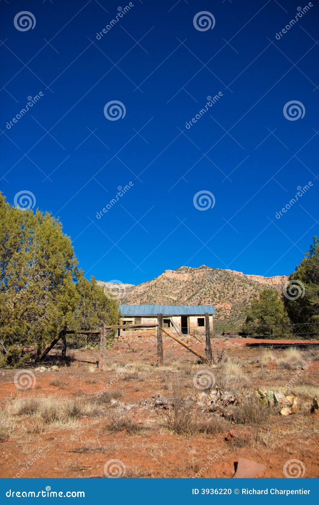 Abandoned desert cabin stock photo. Image of disrepair - 3936220