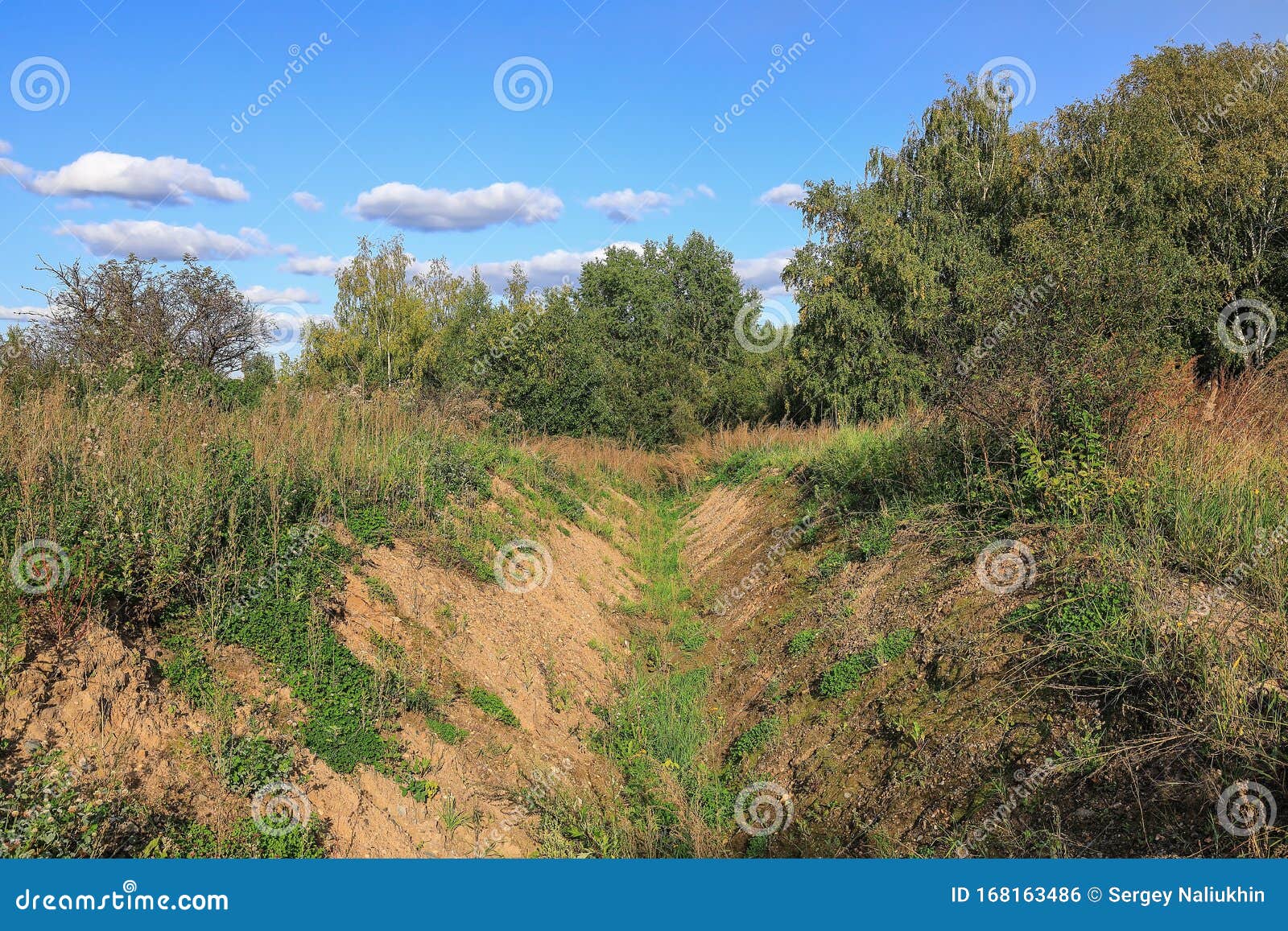 Abandoned Car In The Ditch Royalty-Free Stock Photo | CartoonDealer.com ...