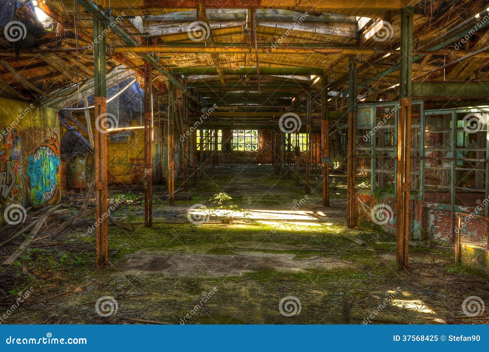 Abandoned factory stock image. Image of house, creepy - 37568425