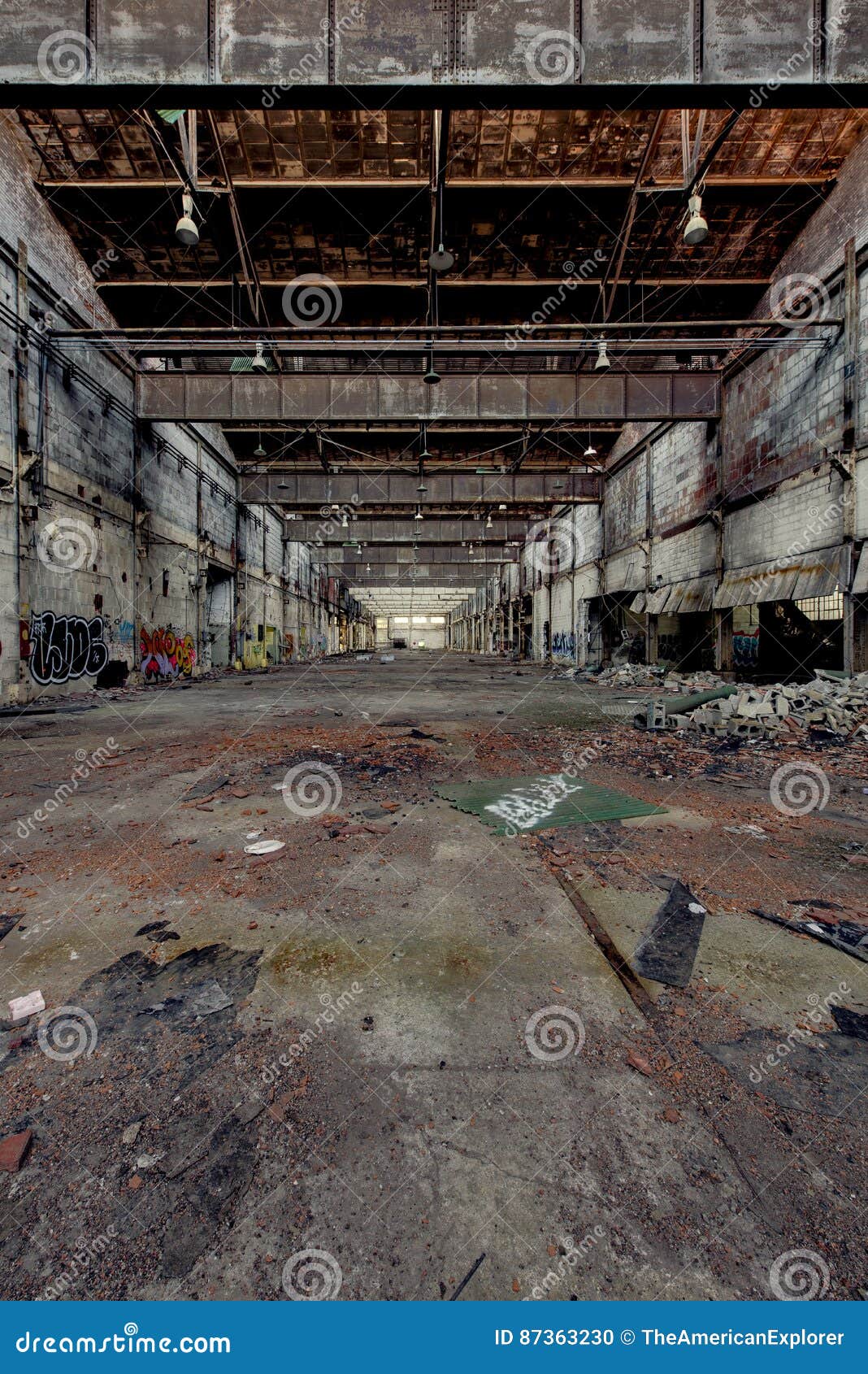Abandoned Factory - Buffalo, New York Editorial Image - Image of ...