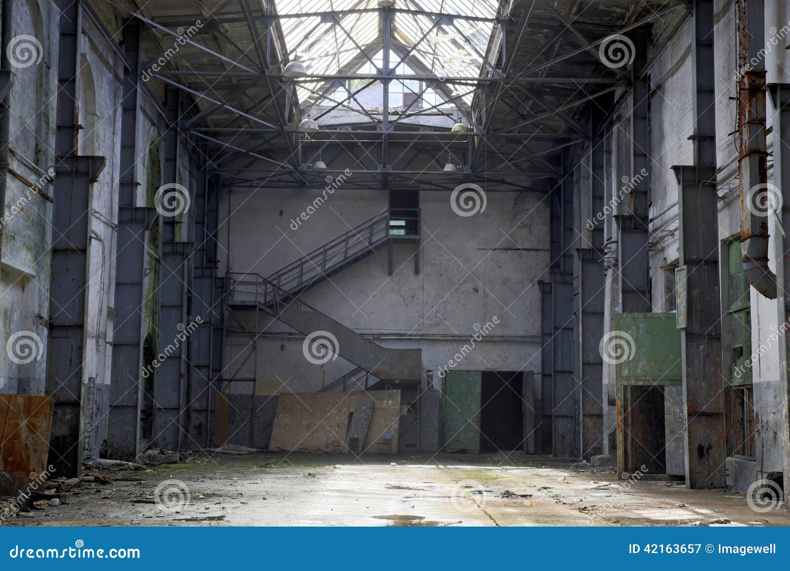 Abandoned factory stock image. Image of industrial, building - 42163657