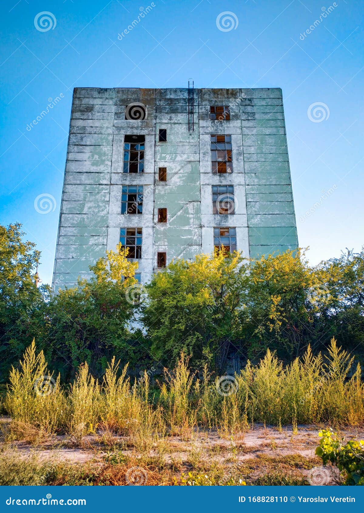 Abandoned Factory Processing Plant Destroyed after Radiation Stock ...