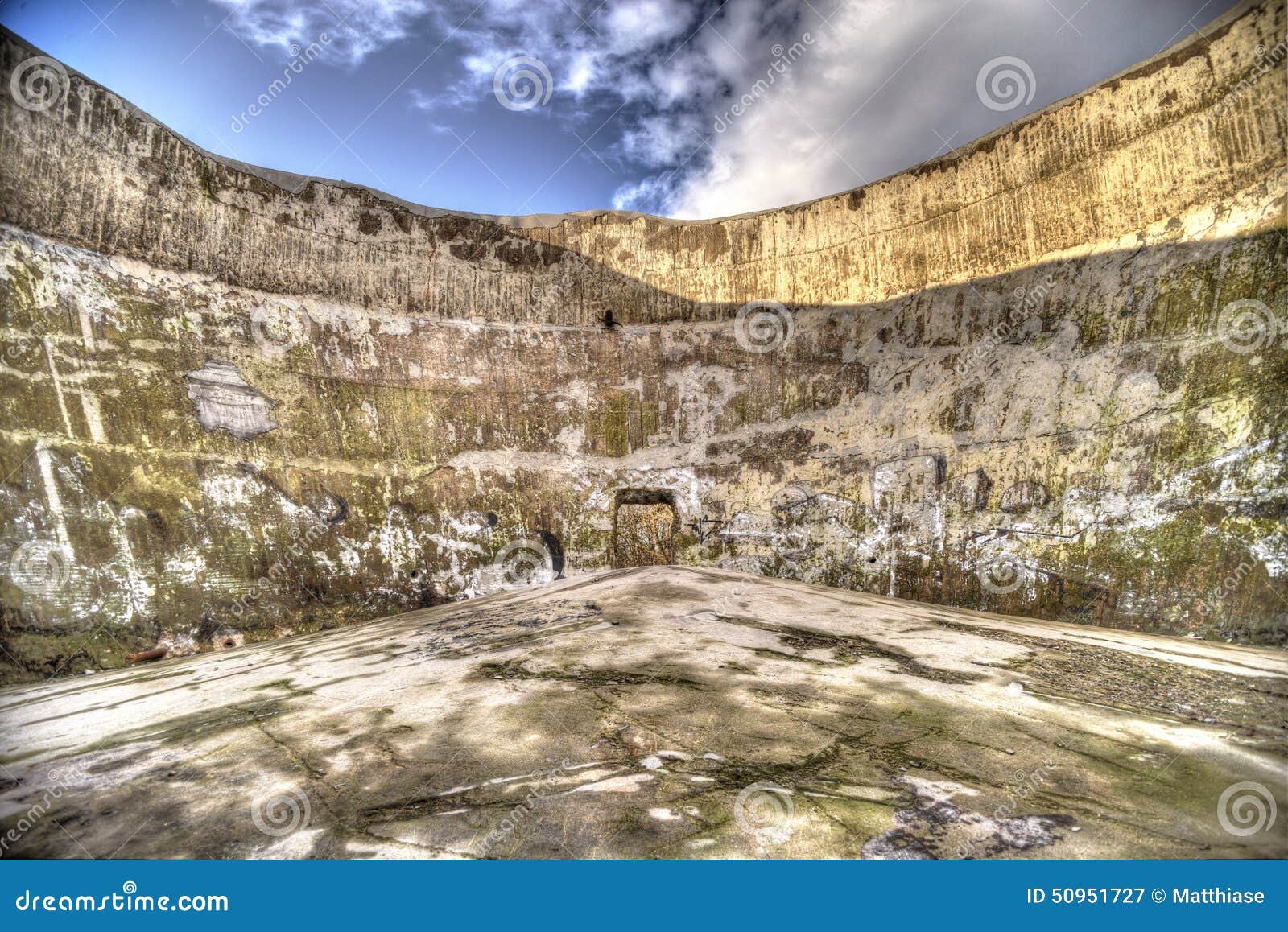 Abandoned factory silos stock image. Image of silo, abandoned - 50951727