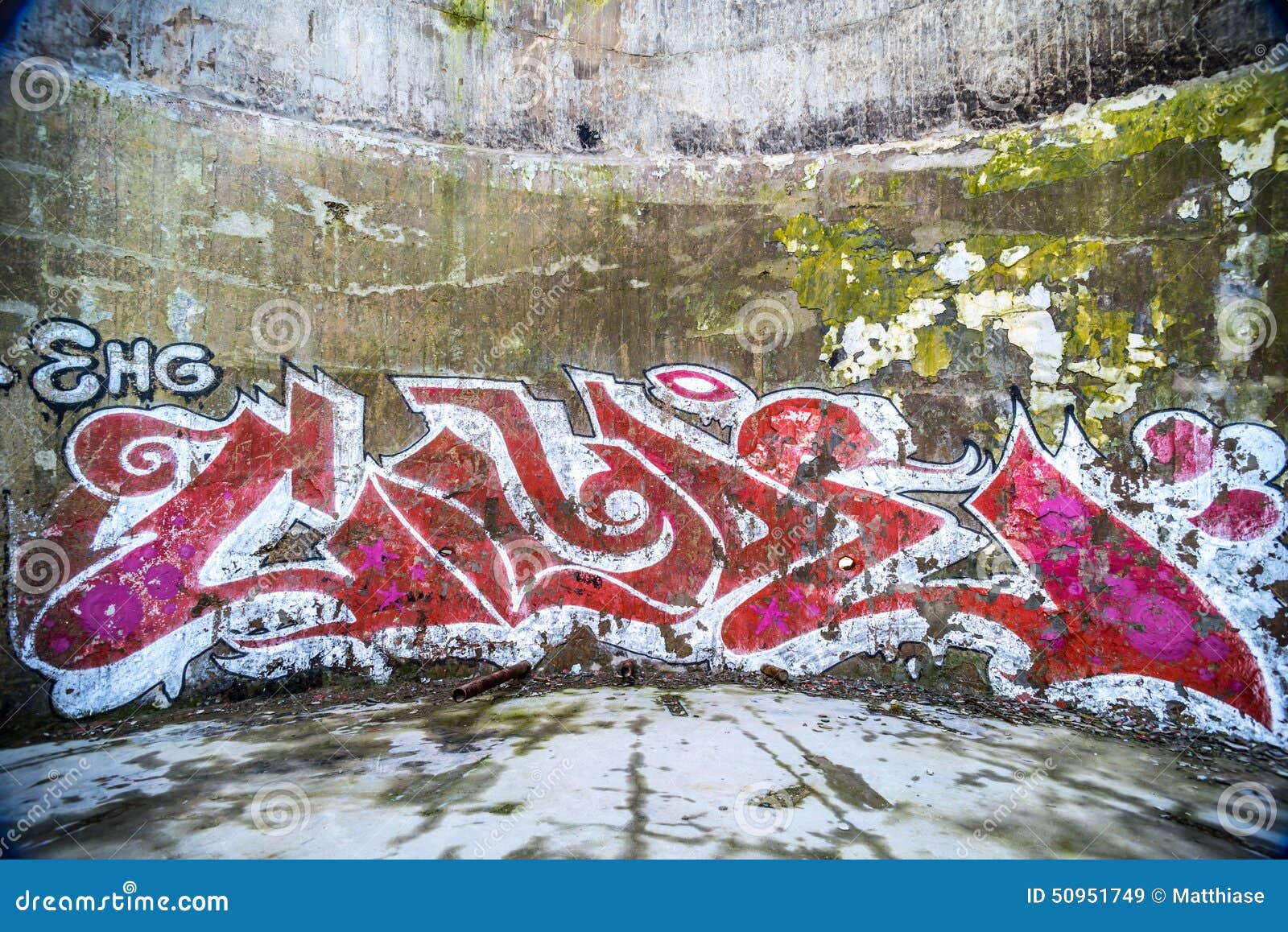 Abandoned Factory Building With Graffiti Art Editorial Photo ...