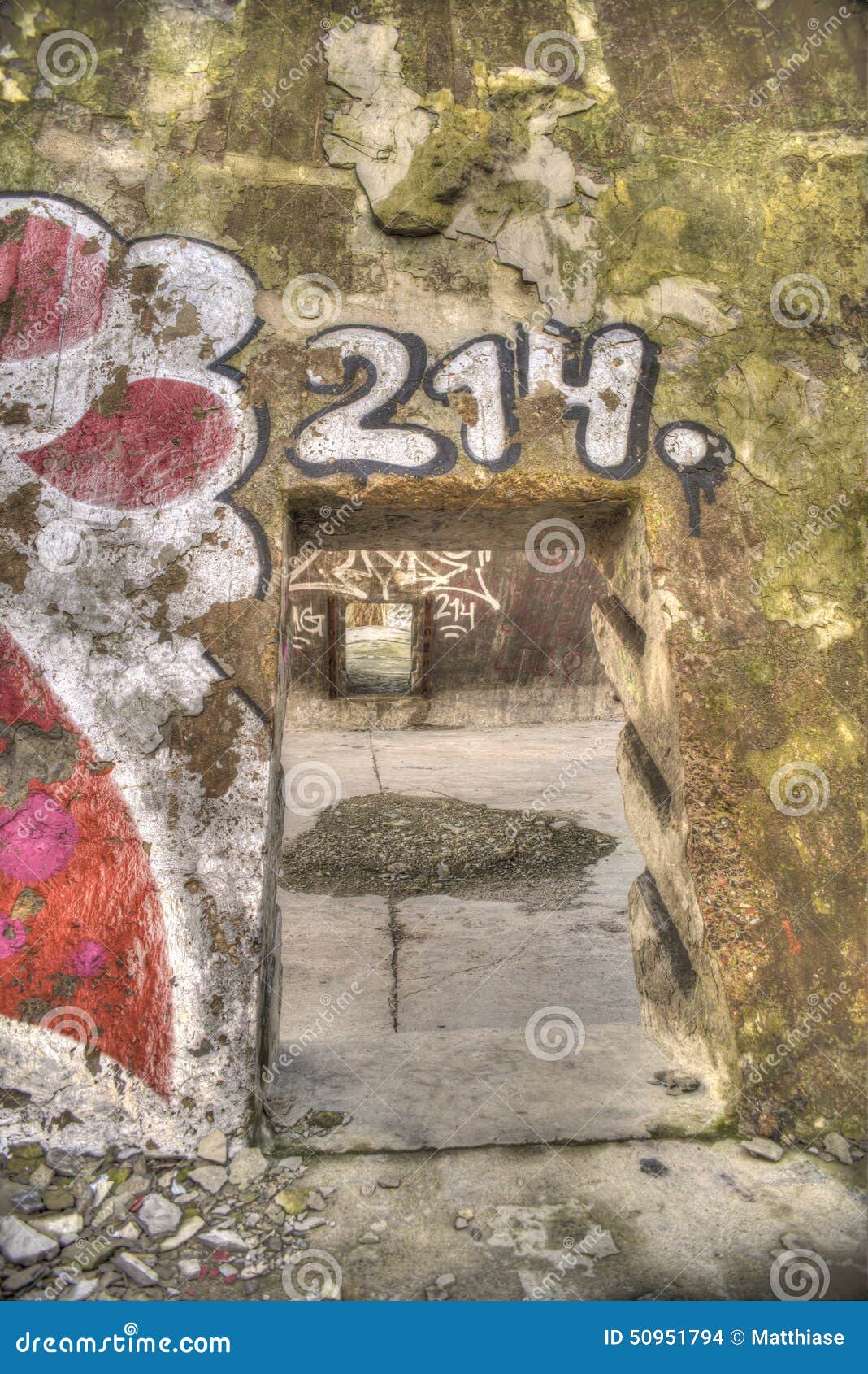 Abandoned Factory Building With Graffiti Art Editorial Photo ...