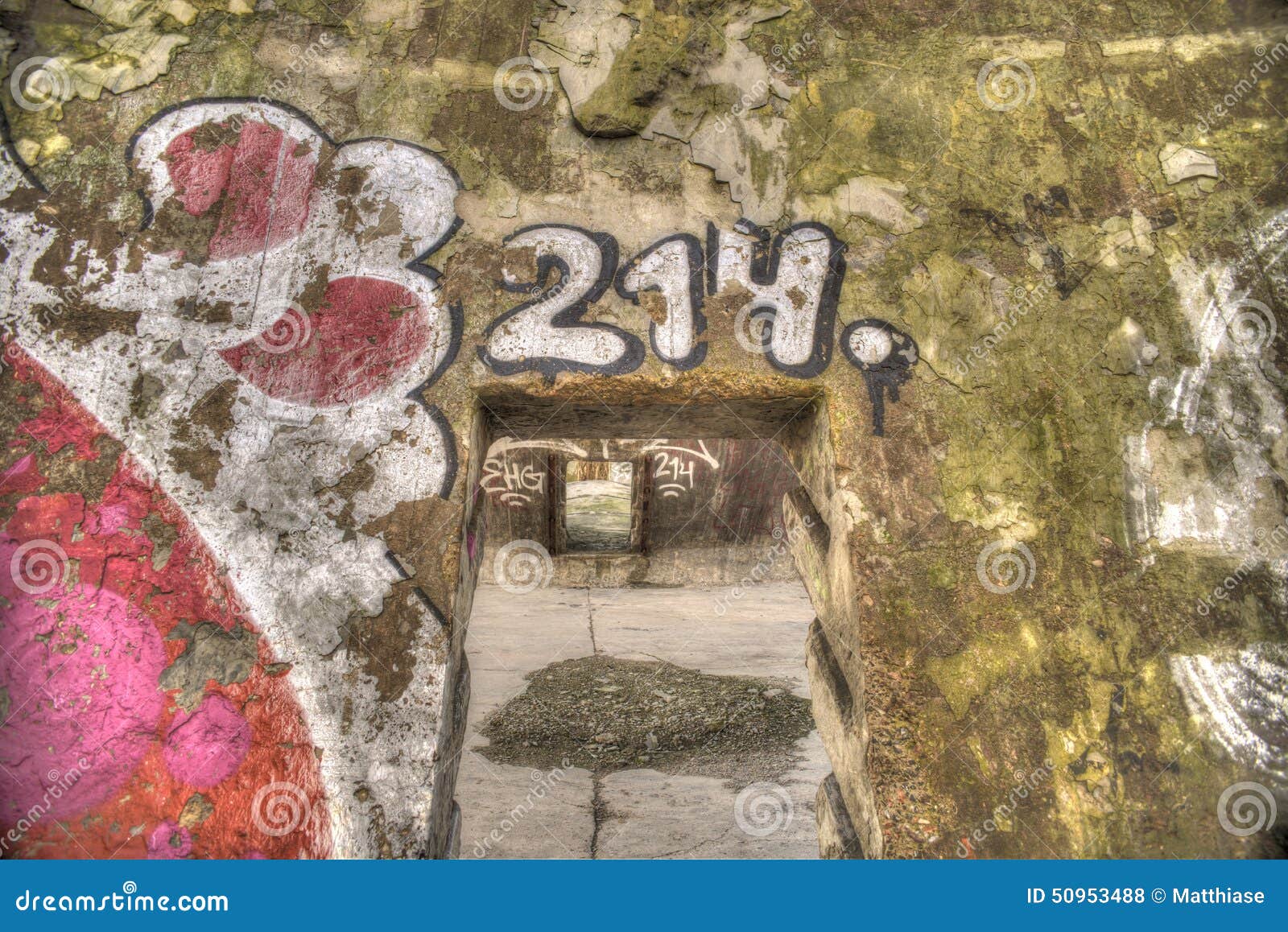 Abandoned Factory Building With Graffiti Art Editorial Photo ...