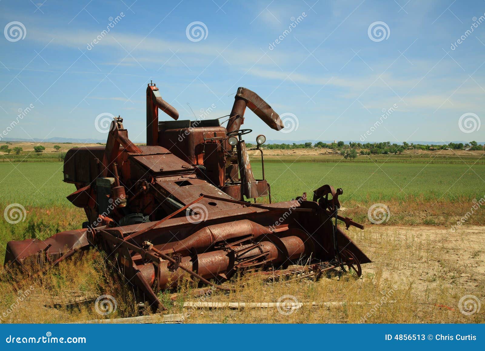 Abandoned Farm Machinery Royalty-Free Stock Photography | CartoonDealer ...