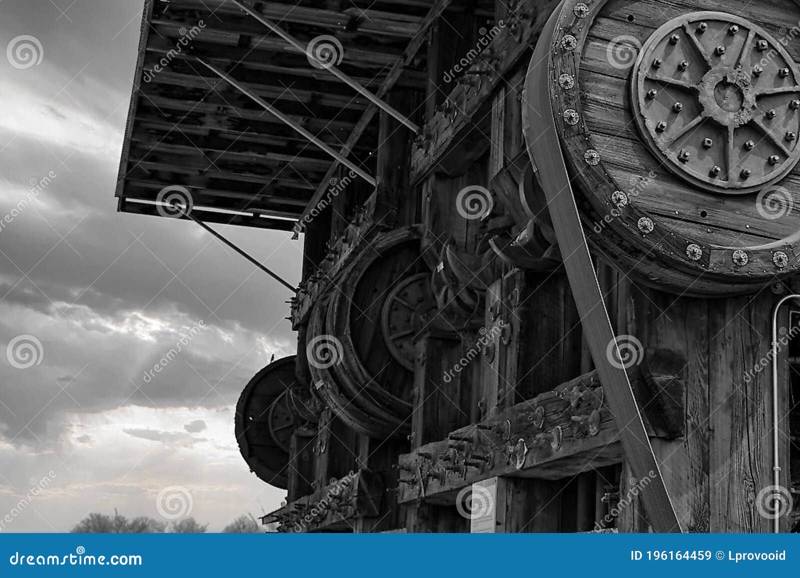 Abandoned Gold Mine Mill Machinery Stock Image - Image of rusty ...