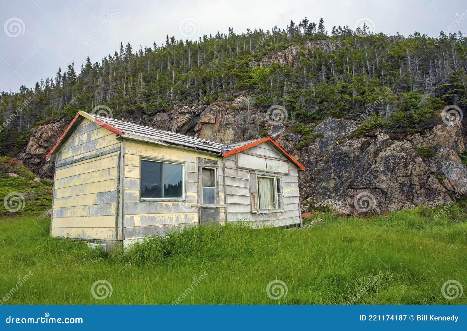 Abandoned Wilderness Village RV Park With A Vegetated Roof Editorial ...