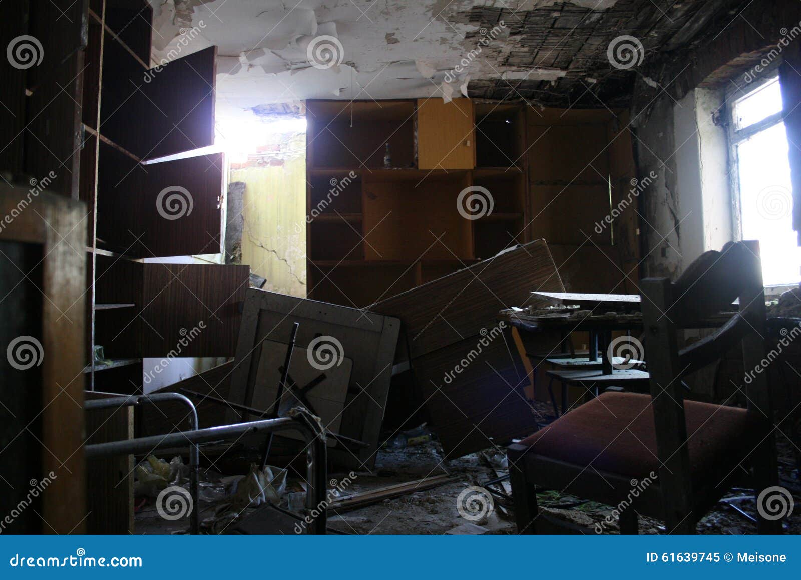 Abandoned house stock image. Image of abandoned, shade - 61639745
