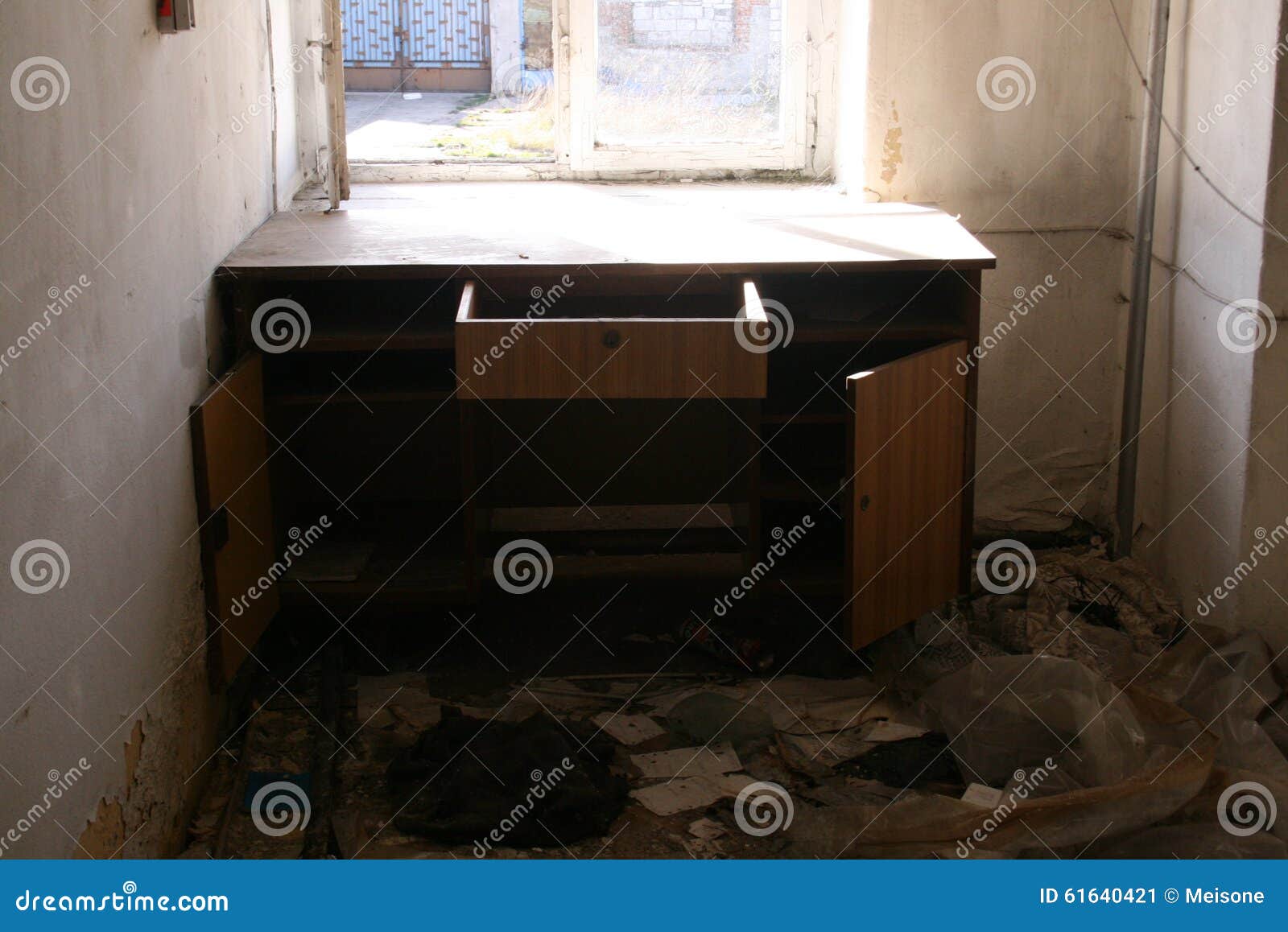 Abandoned house stock image. Image of tungsten, damage - 61640421