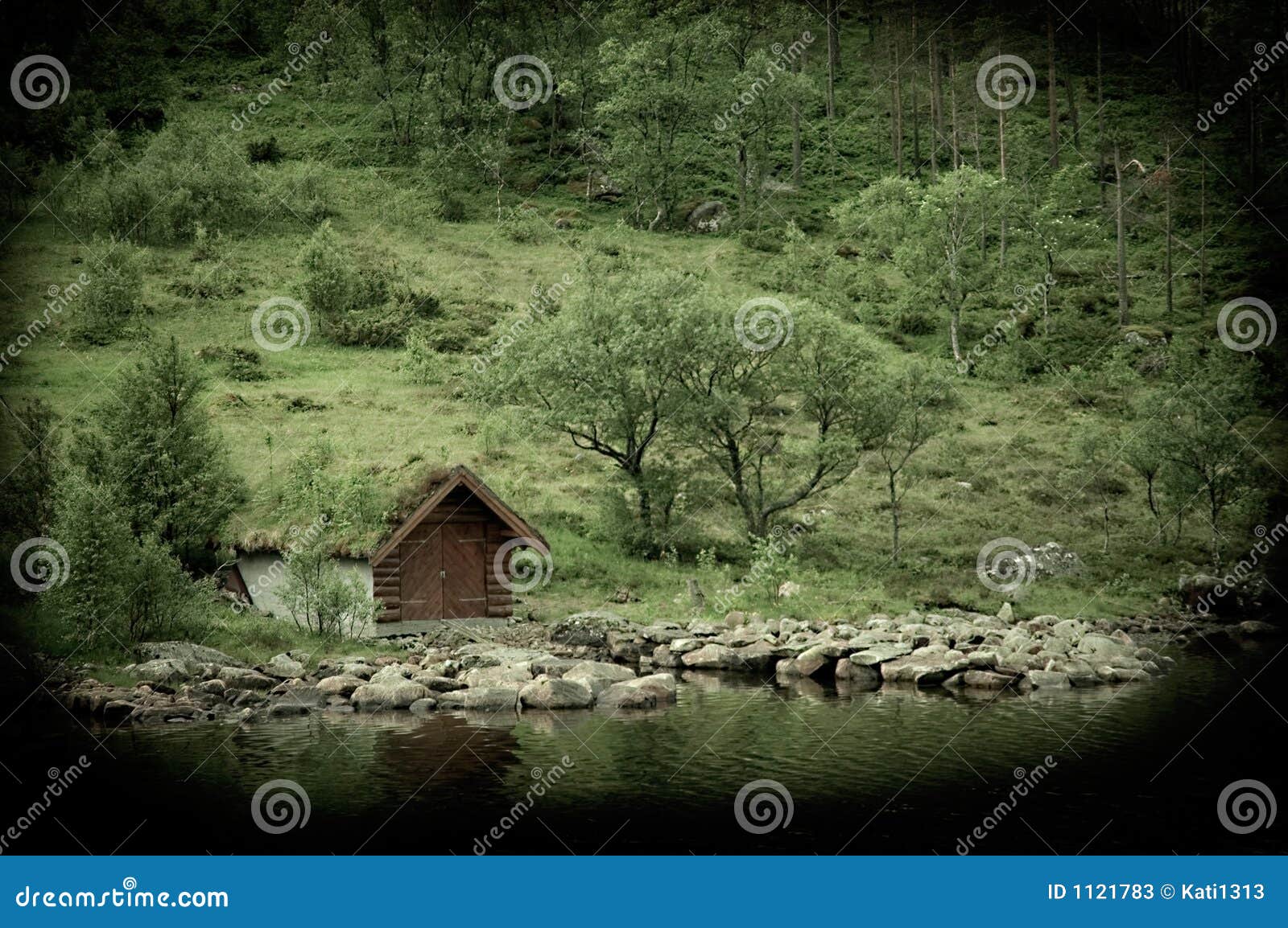 Abandoned hut stock image. Image of lomostyle, landscape - 1121783