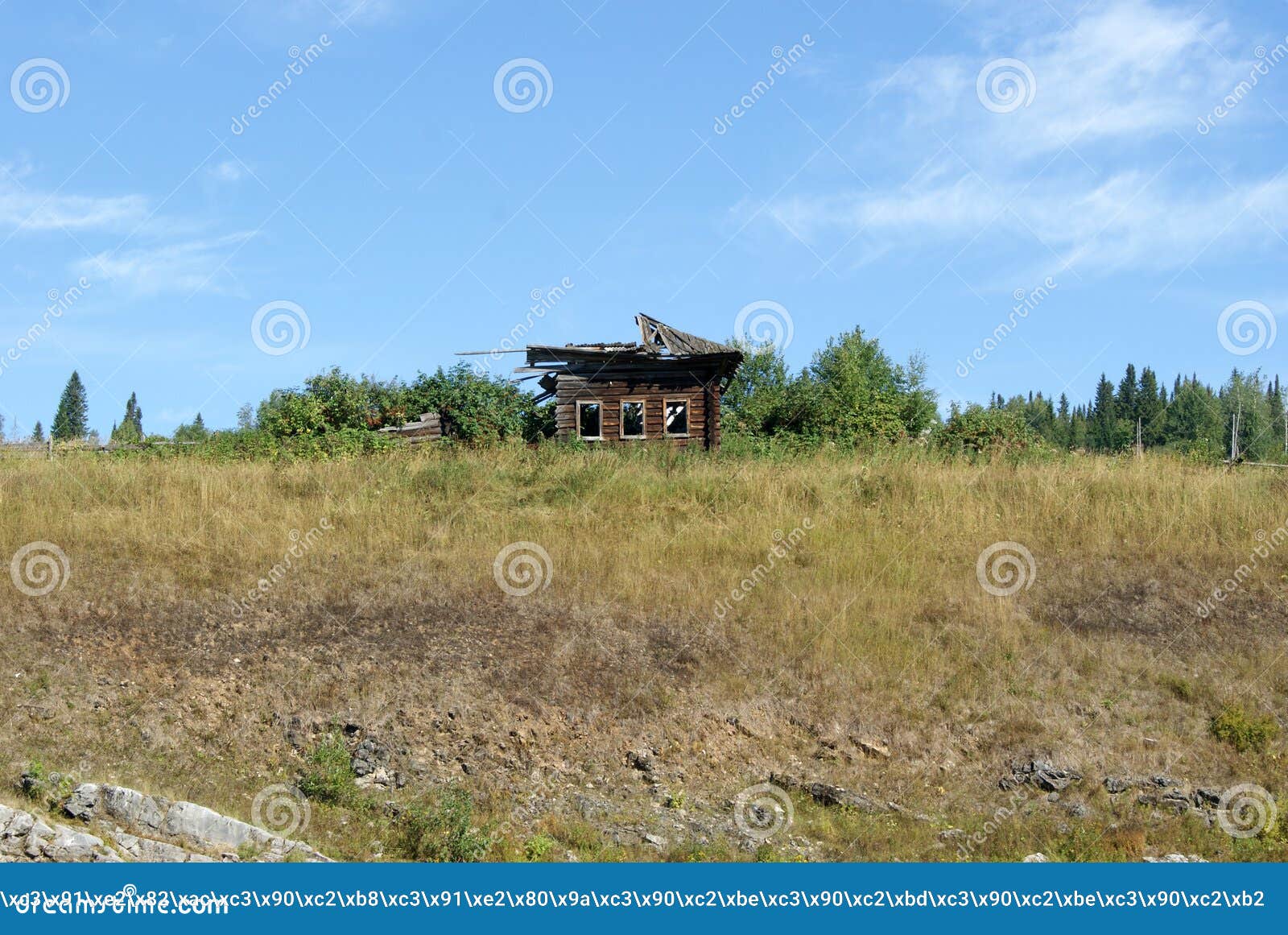 Abandoned hut stock image. Image of wooden, dwelling - 102145183