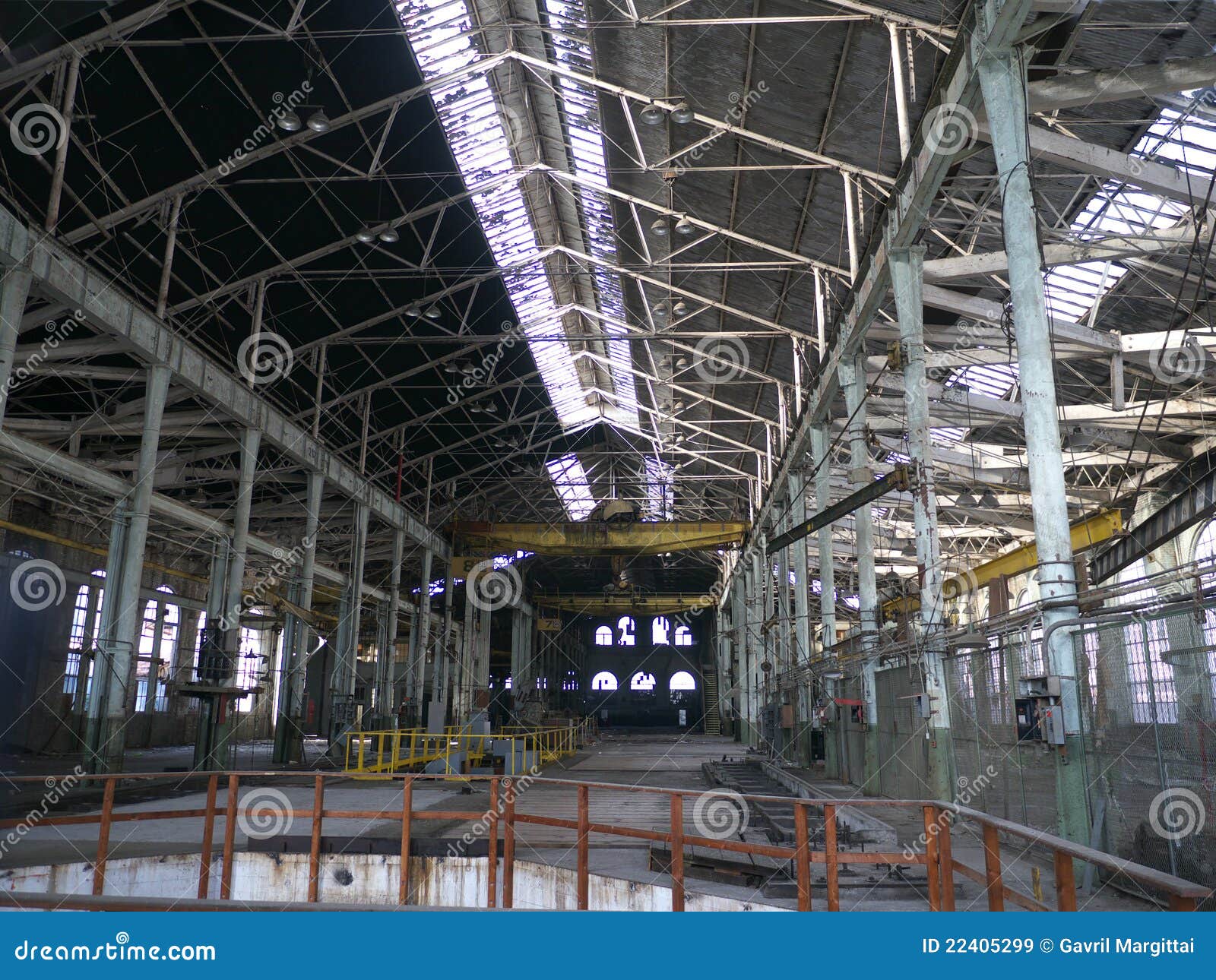 Abandoned Industrial Building Stock Image - Image of ruin ...