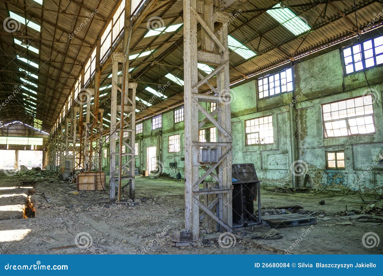 Abandoned Industrial Factory Stock Photo - Image of factory, antique ...