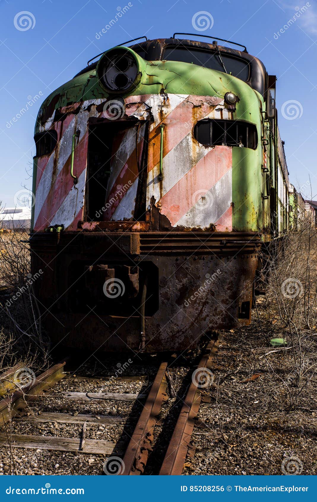 Abandoned Locomotive - Train - Ohio Stock Photo - Image of scenic ...