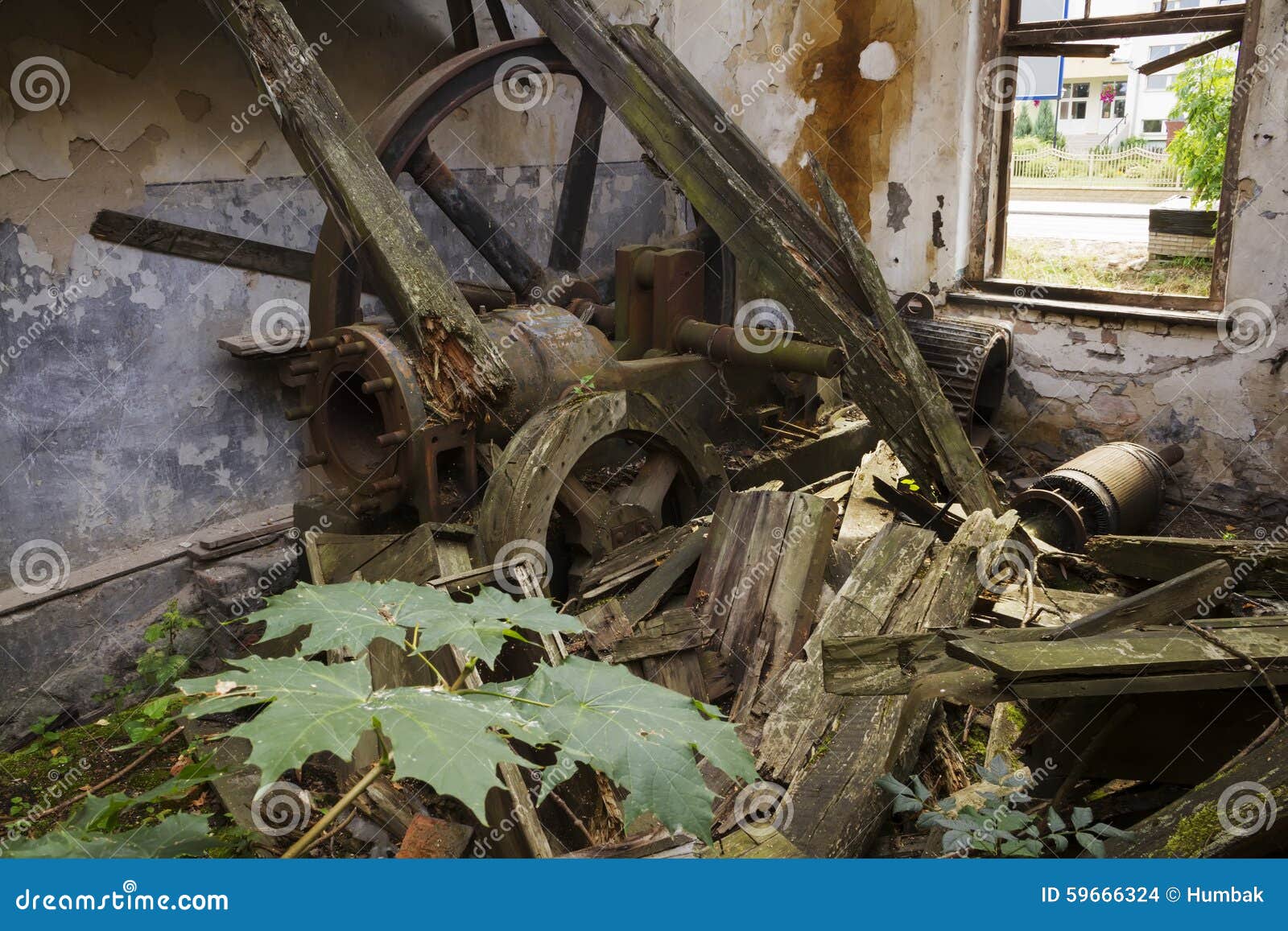 Abandoned machine stock photo. Image of deterioration - 59666324