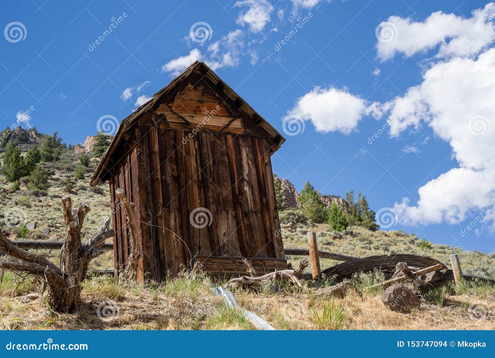 Mining Structure At End Of Road With Large Vertical Mountains In ...