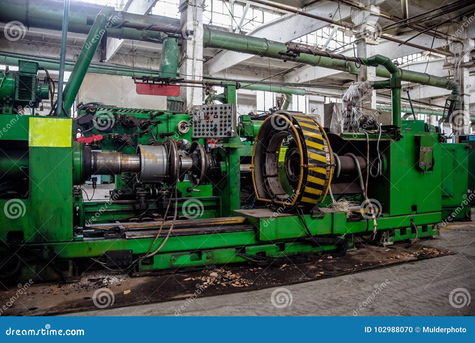 Tools For Manufacturing Stamped Dental Crowns Stock Photo ...