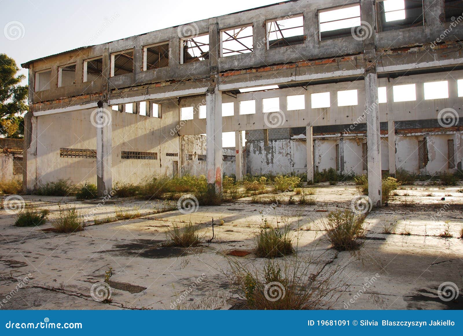 Abandoned Old Factory of Building Stock Image - Image of dirty, broken ...