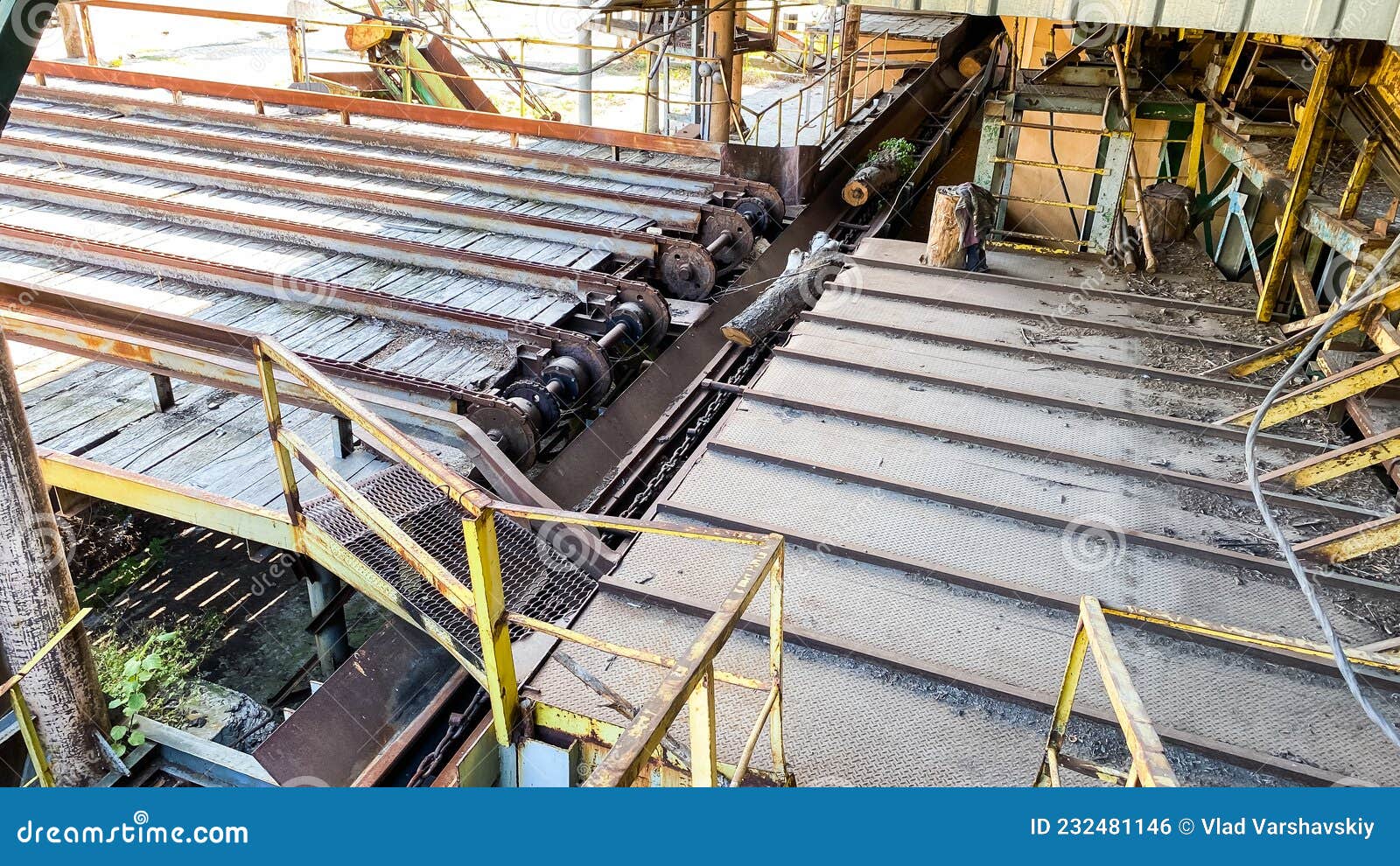 Abandoned Old Woodworking Factory, Abandoned Industry Stock Photo ...