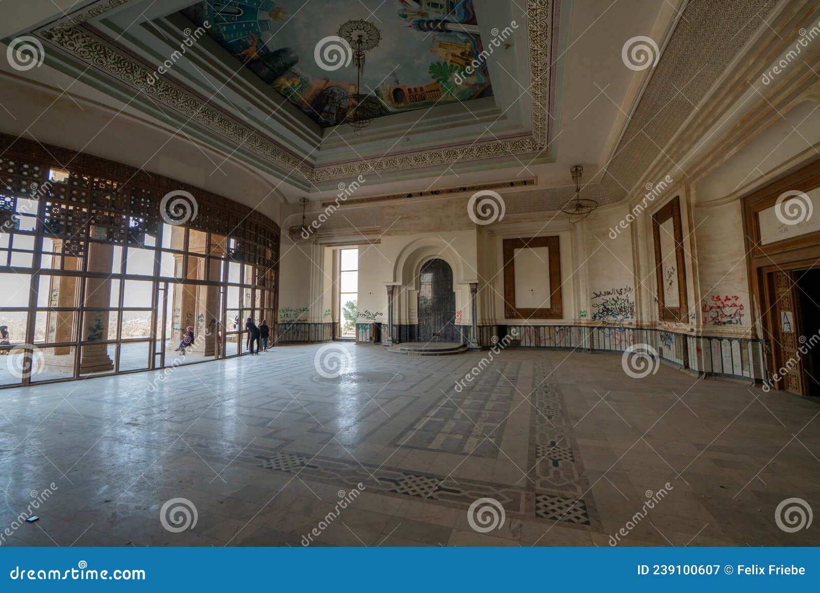 Abandoned Palace of Saddam Hussein in Babylon, Iraq Stock Image - Image ...
