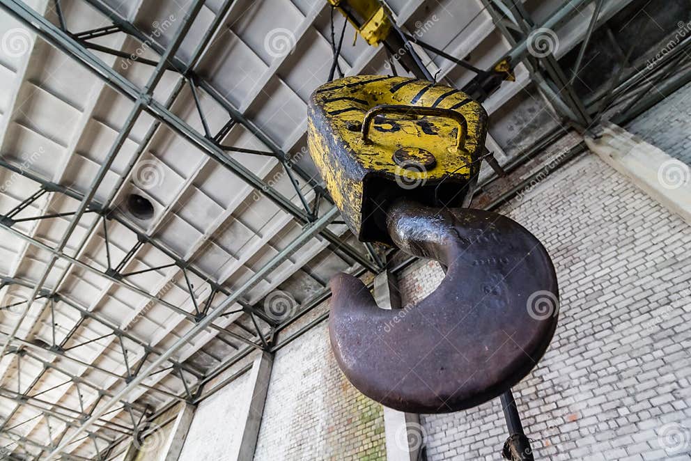 Abandoned Power Plant Inventory. Stock Photo - Image of chains ...