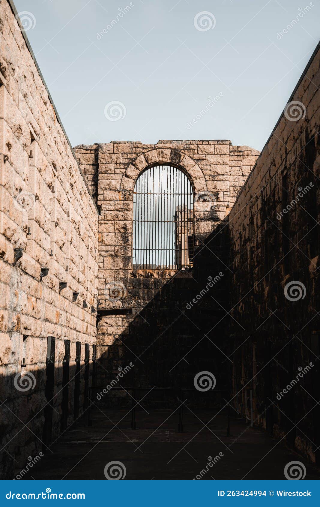 Abandoned Prison Cell Block at Trial Bay Goal in Australia Stock Photo ... Abandoned Prison Cell Block at Trial Bay Goal in Australia Stock Photo ...