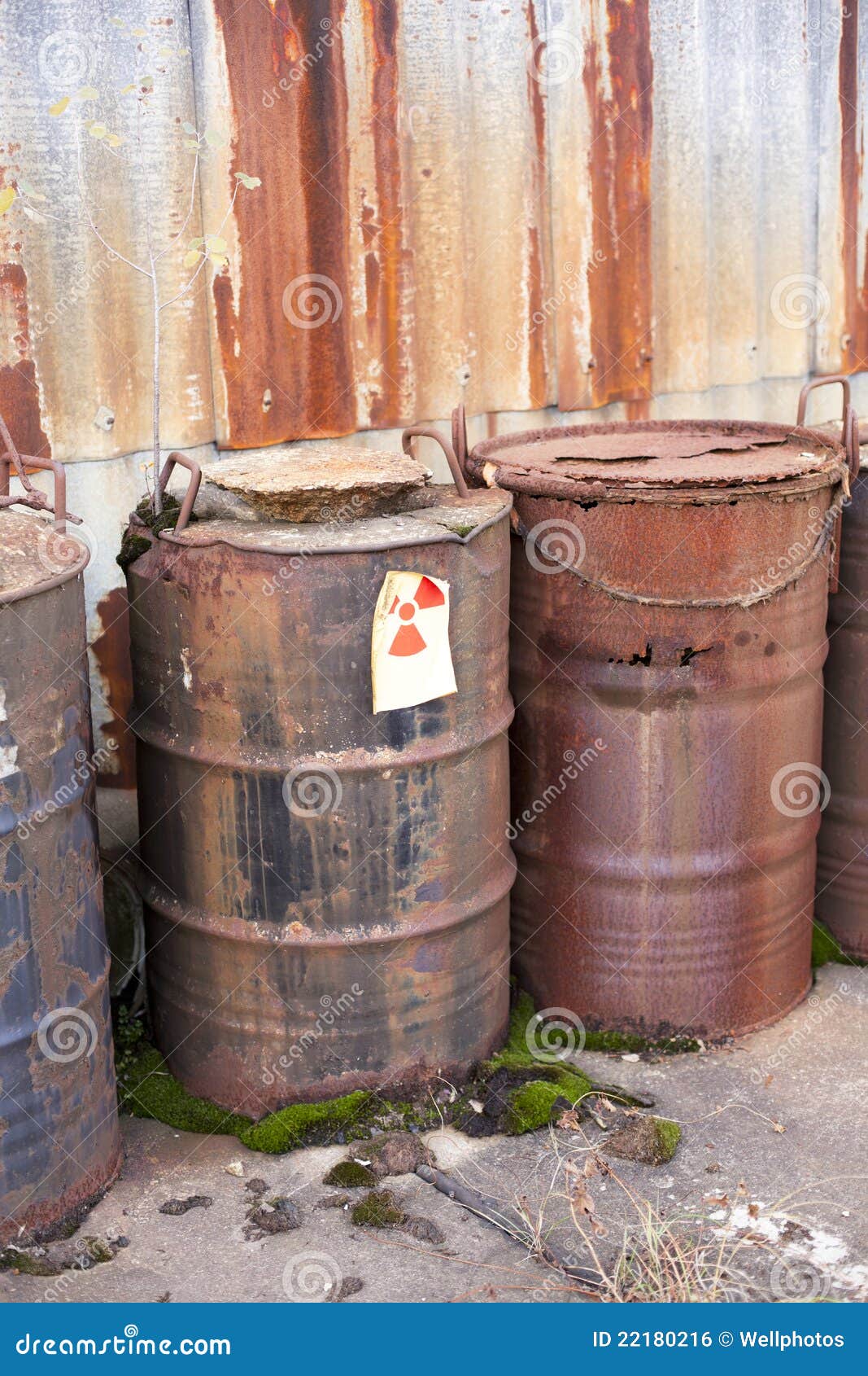 Radioactive Waste In Leaking Containment Tank Royalty-Free Stock ...