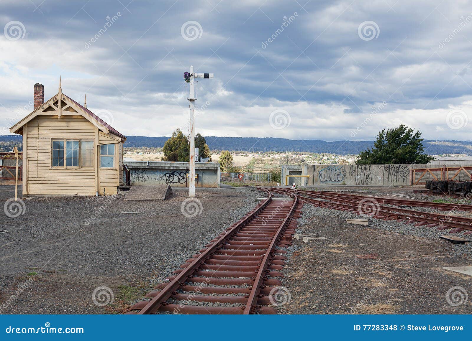 Abandoned Rail Tracks stock photo. Image of australia - 77283348