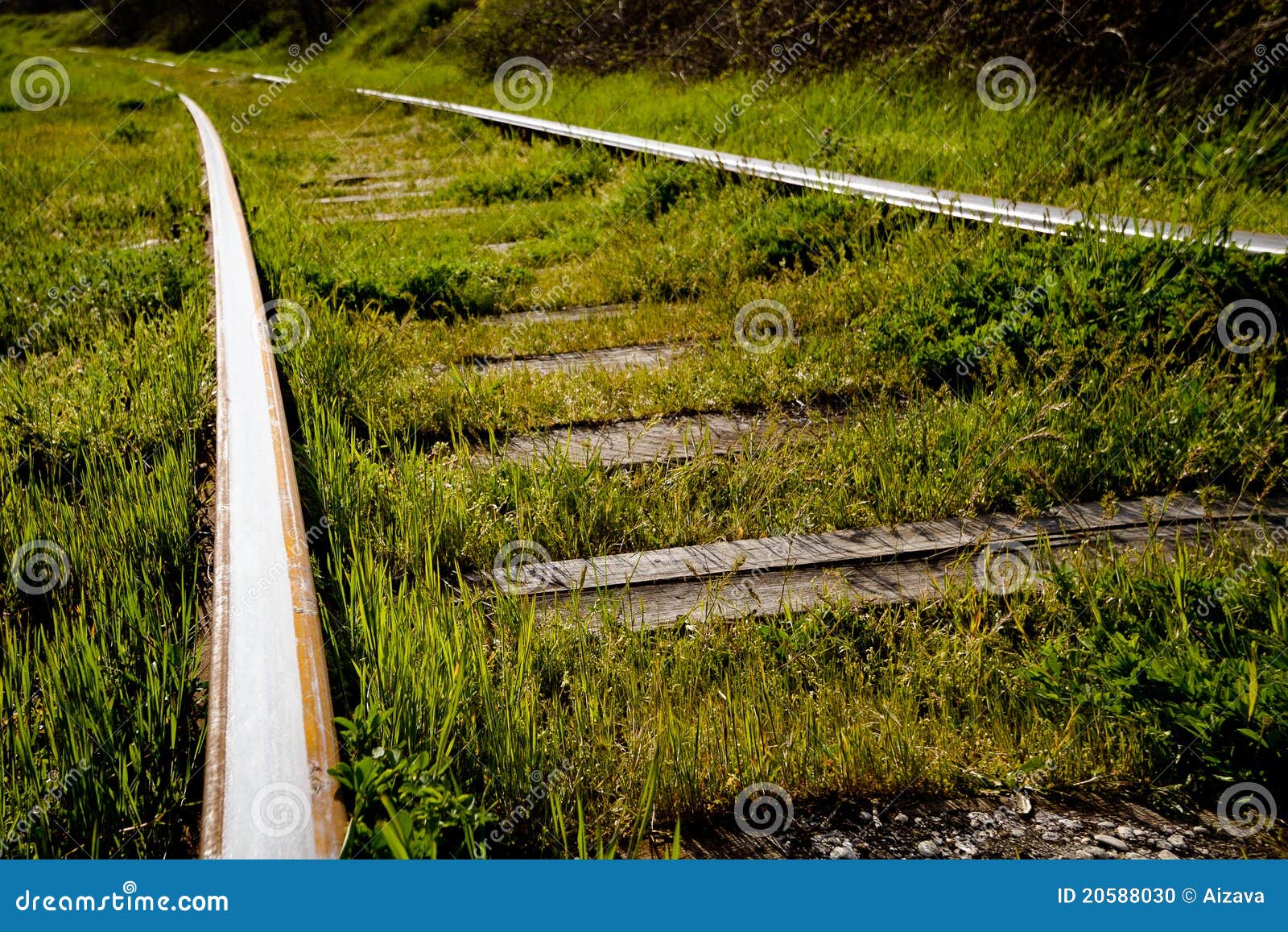 Abandoned railway stock photo. Image of country, rail - 20588030