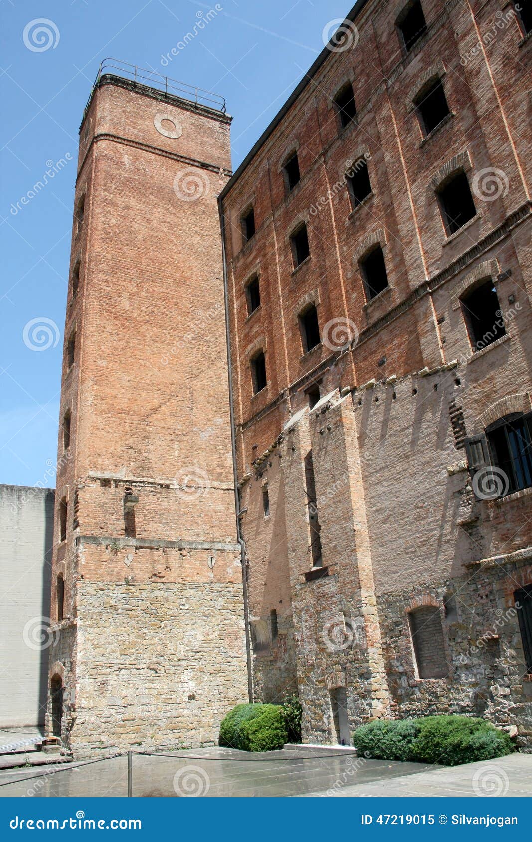 Abandoned rice factory stock image. Image of bush, factory - 47219015
