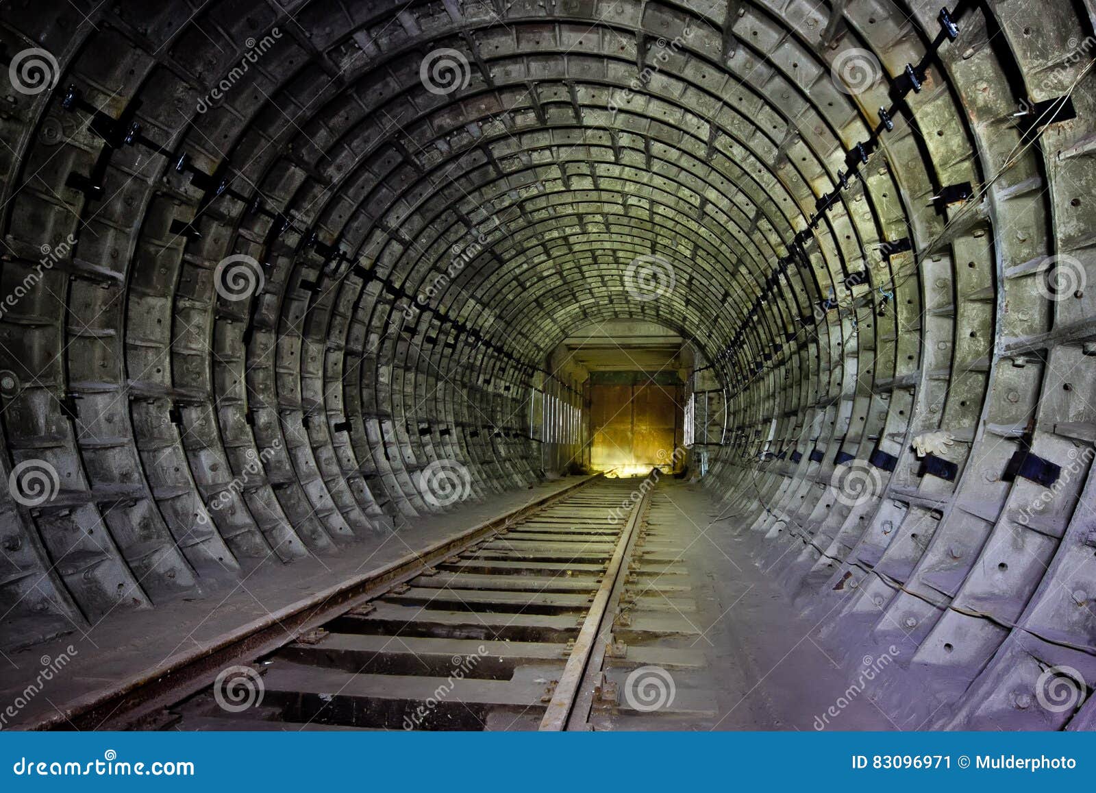 Rusty Rail Subway Tunnel Stock Photos - Free & Royalty-Free Stock ...