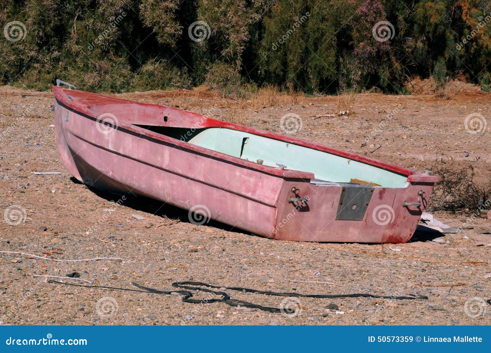 Abandoned rowboat stock image. Image of lake, mistake - 50573359