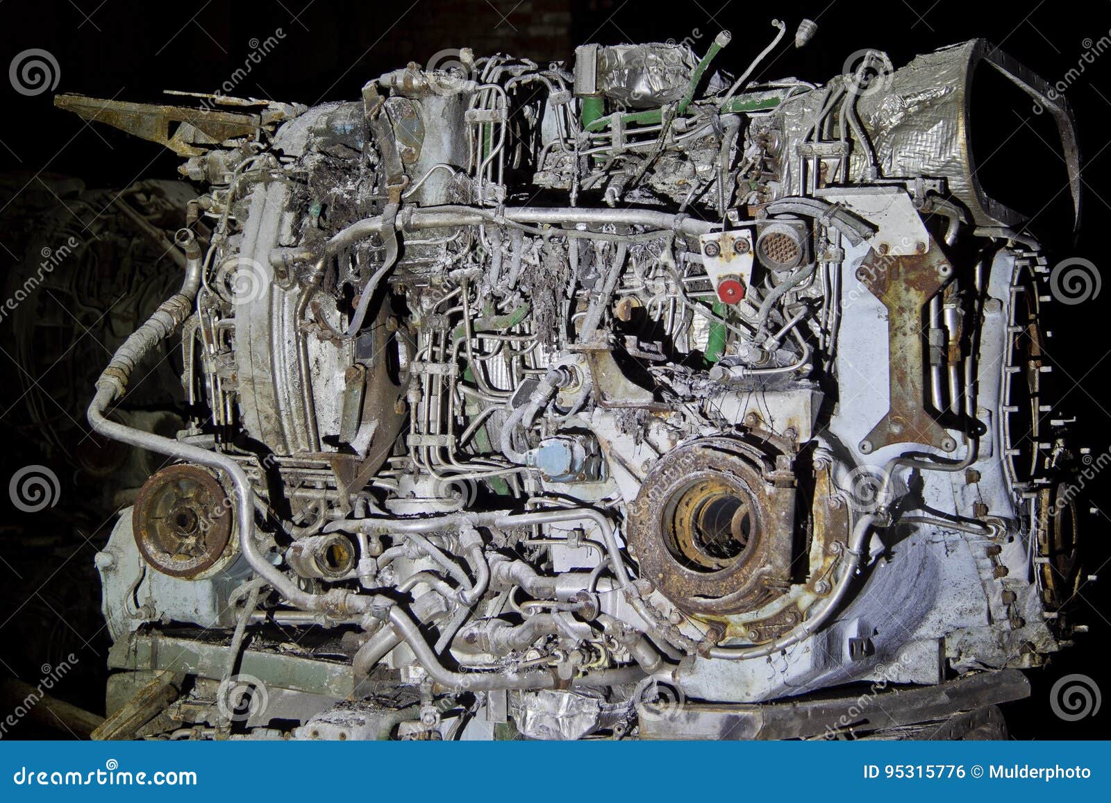 Abandoned Rusted Tank Diesel Engine Stock Photo - Image of abandoned ...