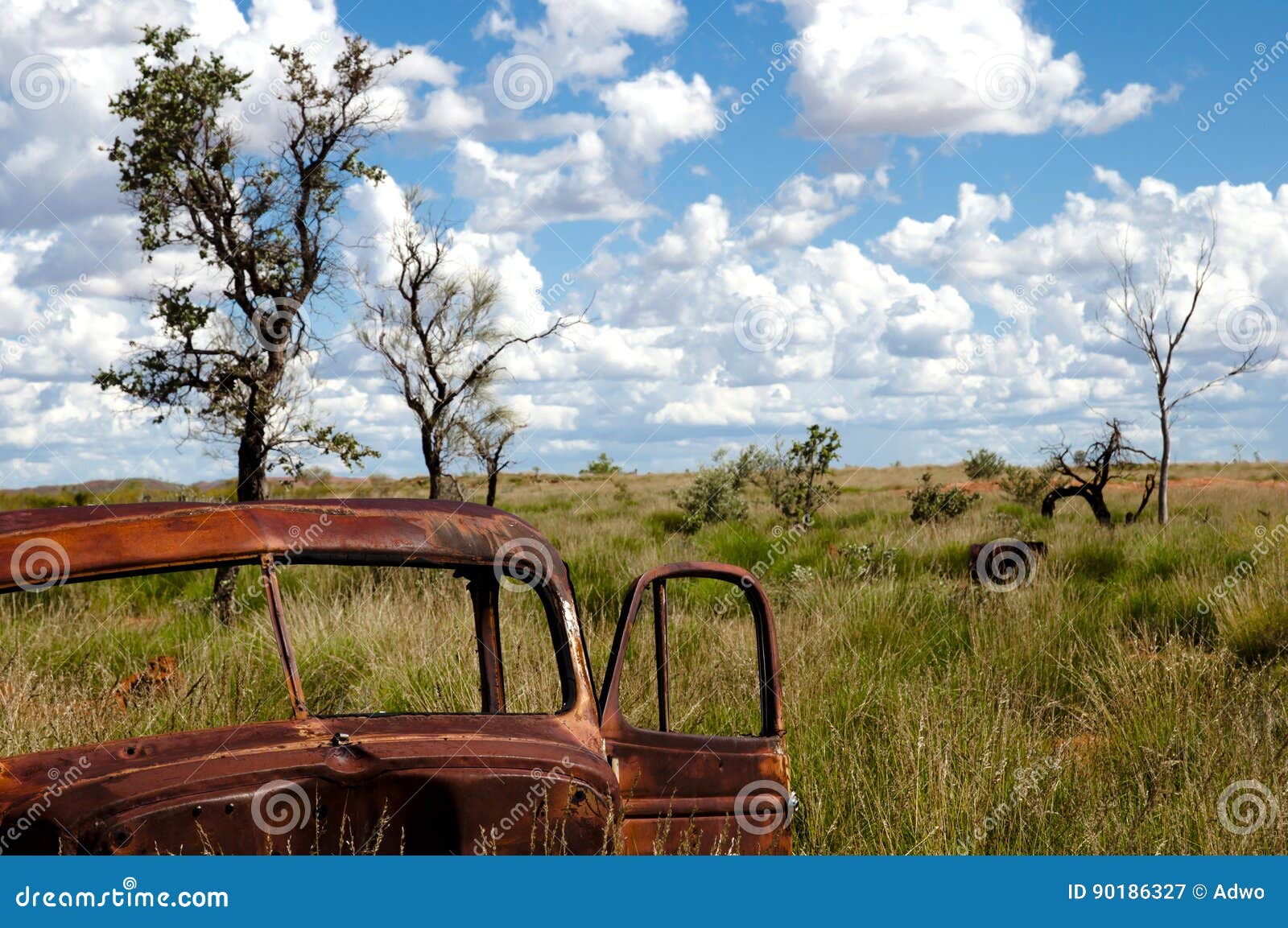 Abandoned Rusty Car - Outback Australia Stock Image - Image of desert ...