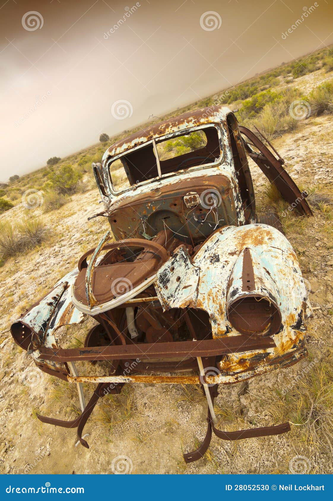 Abandoned Rusty Old Truck stock photo. Image of faded - 28052530